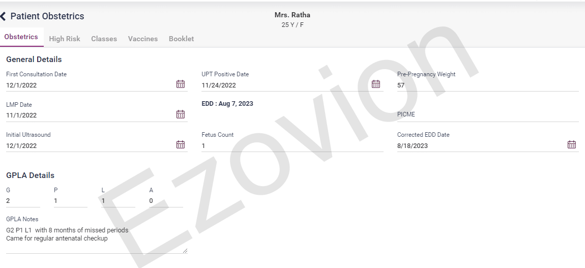 Gynecology Management Software India | Ezovion Healthcare