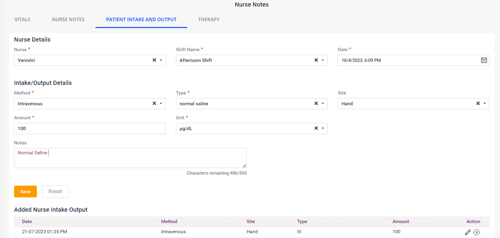 Nursing Management System - Ezovion