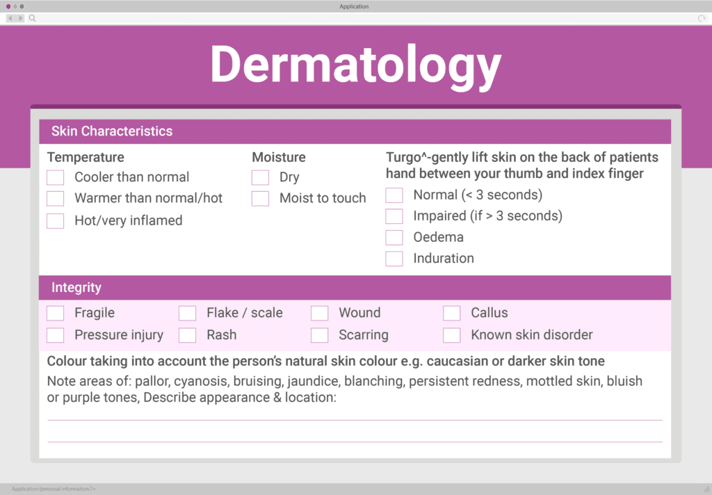 Clinical Assessment Form- Ezovion